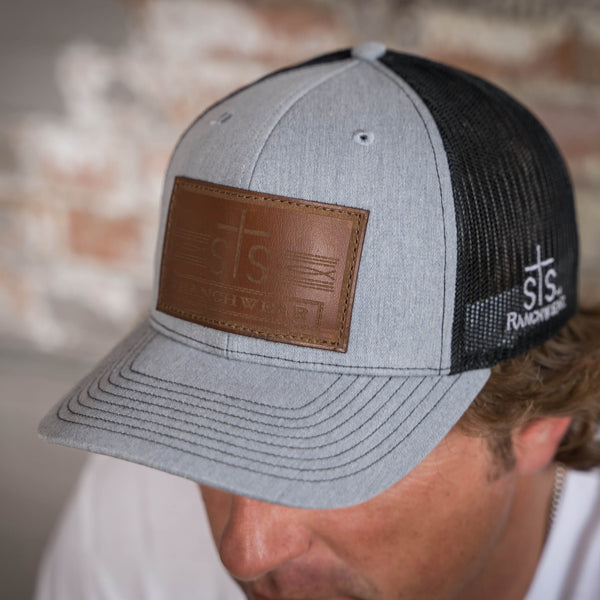 STS Patch Hat - Heather Gray - STS Ranchwear