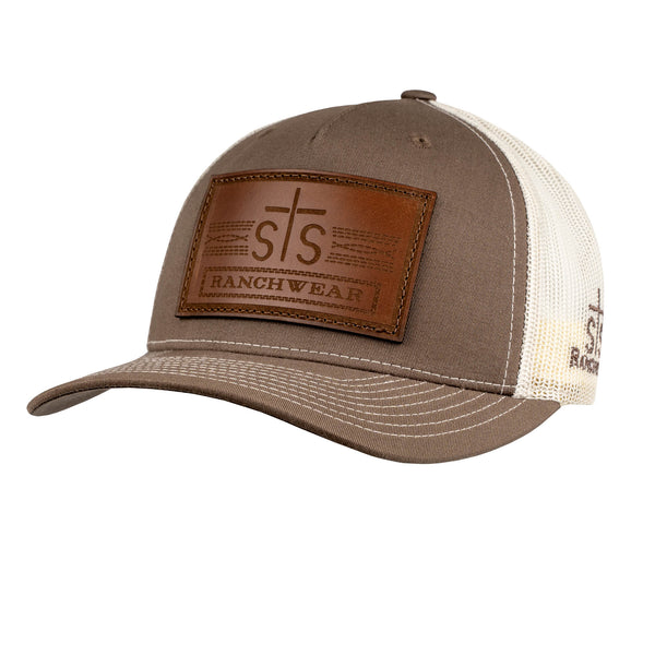 STS Patch Hat - Chocolate - STS Ranchwear