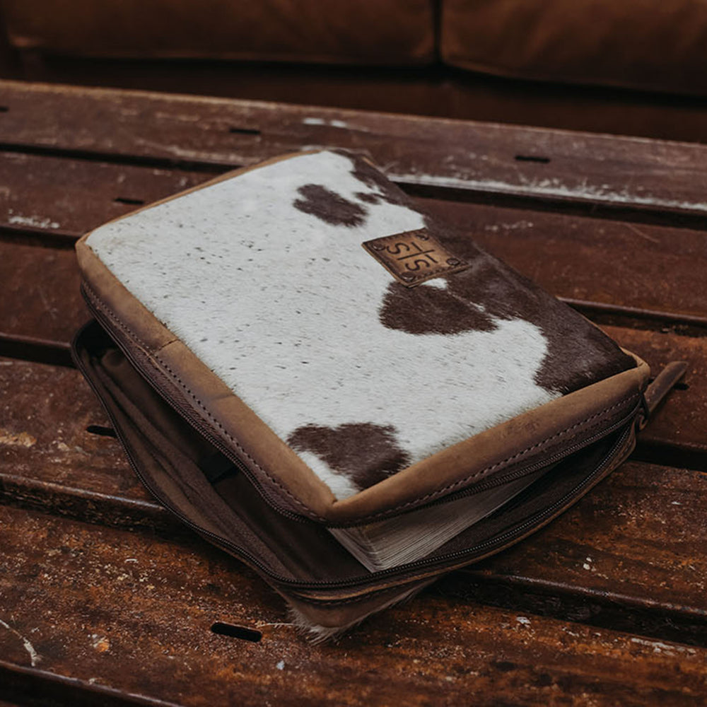 Cowhide Bible Cover - STS Ranchwear