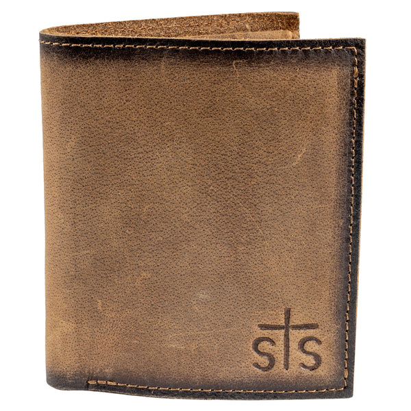 Foreman Double ID Bifold Wallet - STS Ranchwear