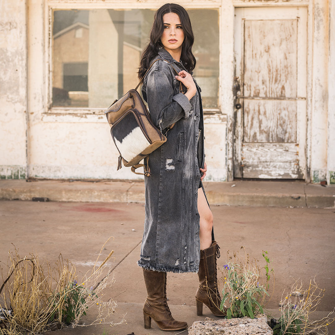 Cowhide Sunny Backpack - STS Ranchwear